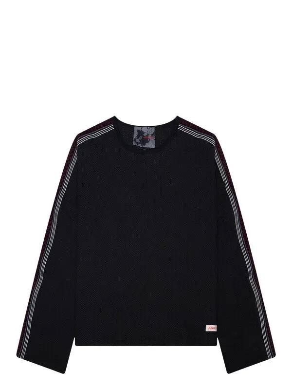 JUNGLES U Triple Tape Knit - Black