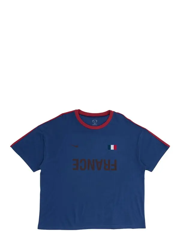TRAVIS SCOTT X Nike France Total 90 Tee - Blue