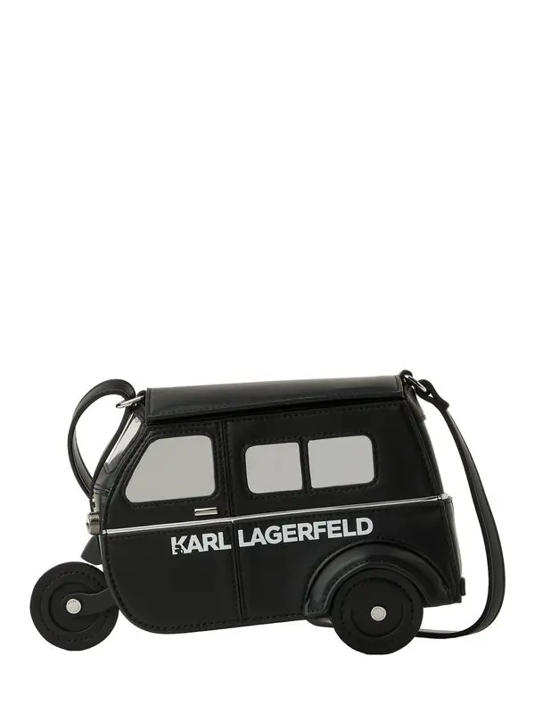 Karl Lagerfeld Ikon Motor-inspired Bag - Black