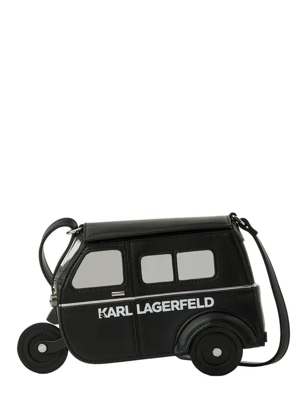 Karl Lagerfeld Ikon Motor-inspired Bag - Black