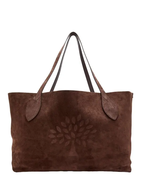 Mulberry Fleece-lined Tote Bag - Red