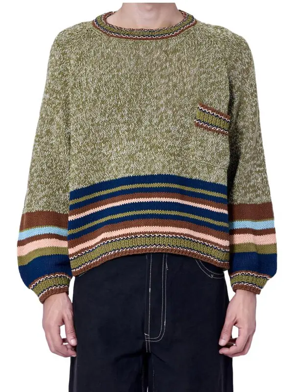 STORY MFG. Long-sleeved Sweater - Multicolor