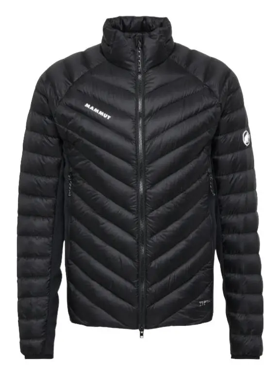 MAMMUT Long-sleeve, Stand-collar Down Jacket - Black