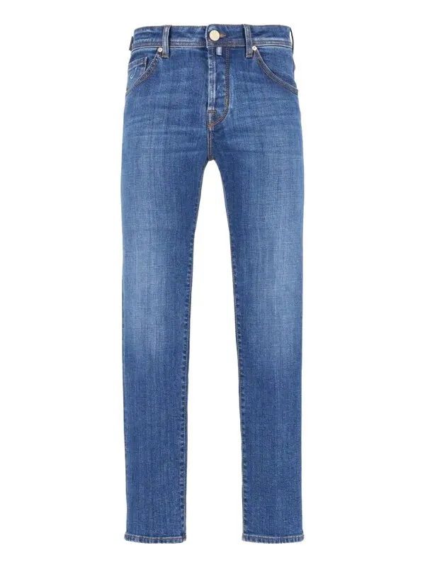 JACOB COHЁN Belt-loop Jeans - Medium Blue