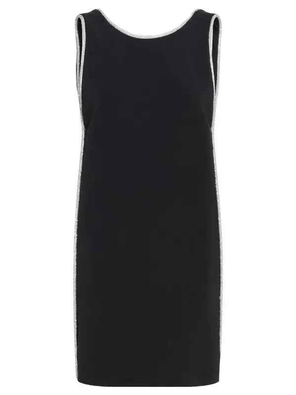 Sportmax Talco Trim Detail Dress - Black
