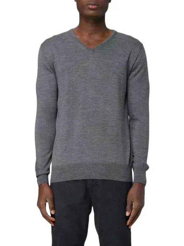 XC V-neck Sweater - Grey
