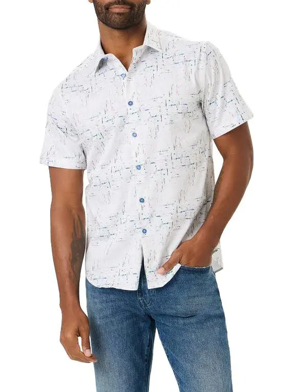 Robert Graham Rowcross Short Sleeve Button Up Shirt - Multi