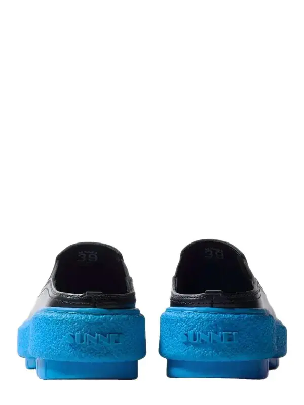 Sunnei Cemento Platform Mules - Black