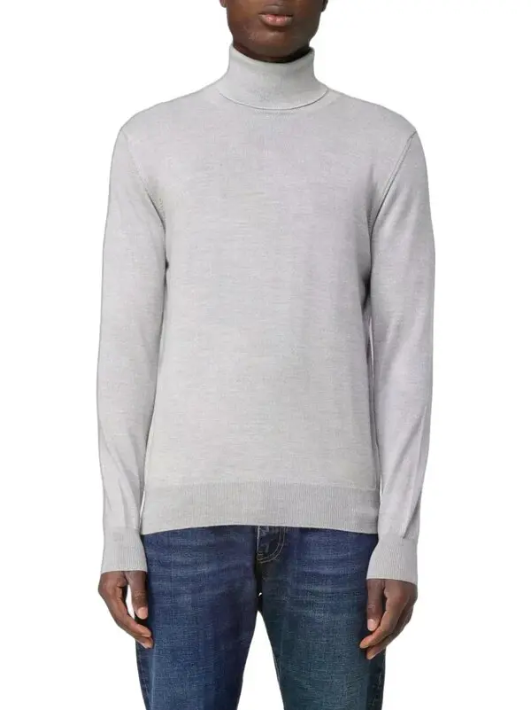 XC Roll-neck Merino-wool Sweater - Grey