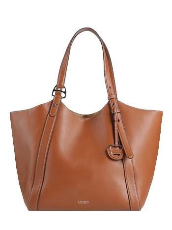Ralph Lauren Shoulder Bag Tan Cow Leather - Brown