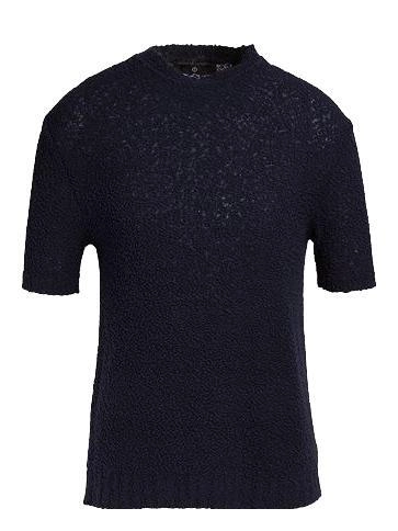 FILIPPO DE LAURENTIIS Sweater Size Cotton, Polyamide, Elastic Fibres - Navy