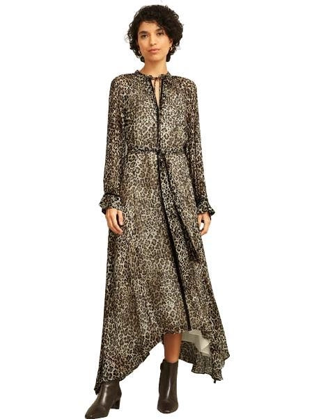 HOBBS LONDON Aves Dress - Brownmulti