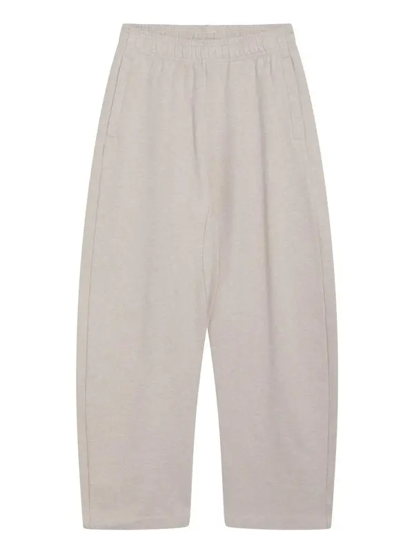 Jacquemus Beige Gros Grain Cotton Jogging Trousers - Beige
