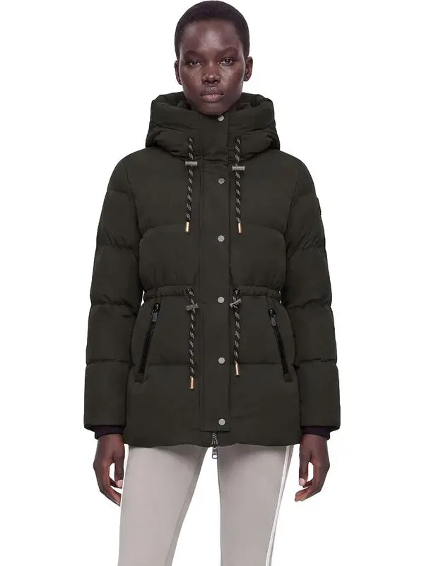 ALPENHAUS Montbelle ¾ Length Puffer - Moss