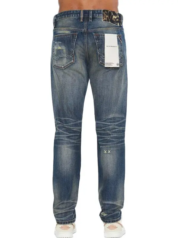 CULT OF INDIVIDUALITY Rocker Slim Straight Fit Jeans - Moss