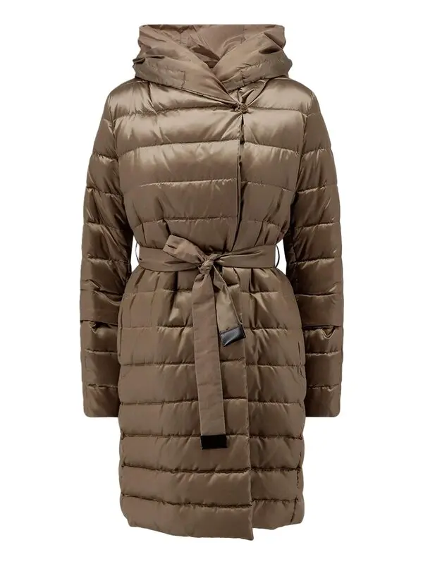 Max Mara Novef Reversible Water-repellent Satin Down Jacket - Multicolor