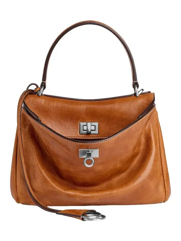 Balenciaga Rodeo Mini Leather Handbag - Multicolor