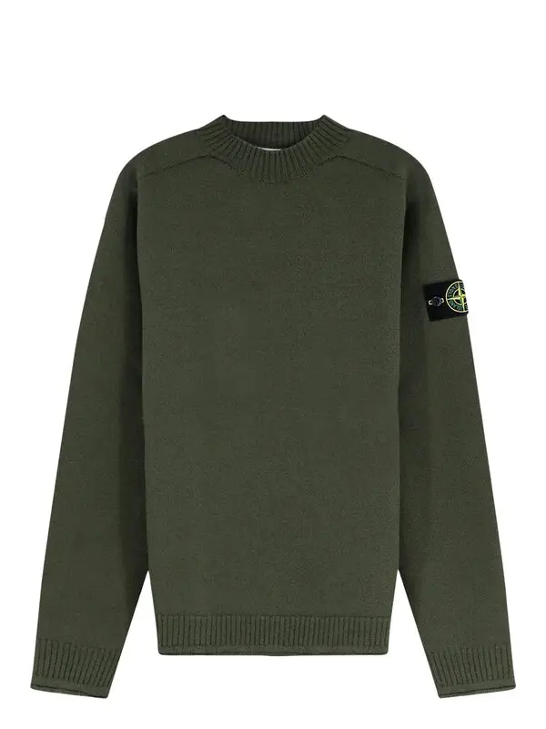 Stone Island Virgin Wool Sweater - Multicolor
