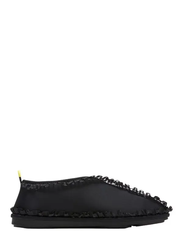 GANNI X Lululemon Flat Mate Ruffle Trim Shoes Size - Black