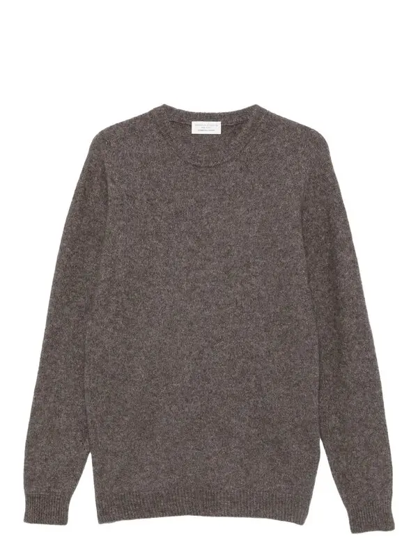 ROBERTO COLLINA Cashmere And Silk Sweater - Brown