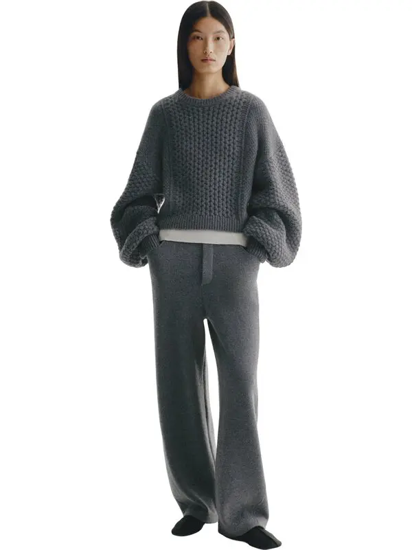 LISA YANG Clothilde Sweater - Graphite