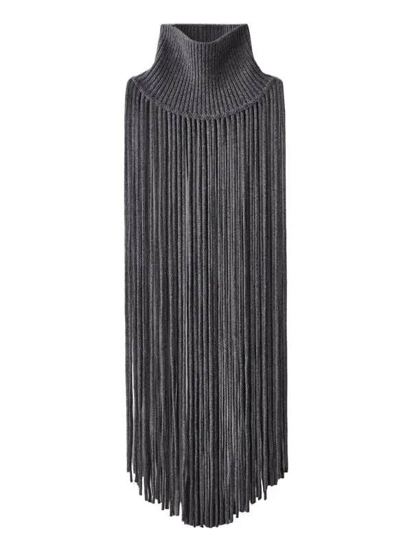 LISA YANG Ardenne Poncho - Graphite