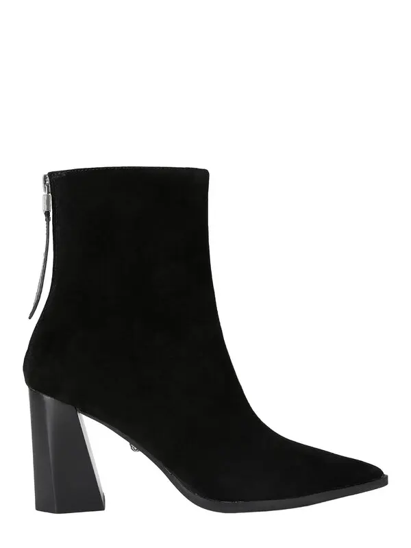 Kurt Geiger Suede Lilly Ankle Boots 85 - Black