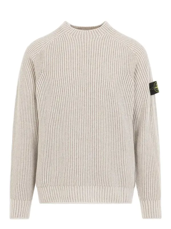 Stone Island Crew Neck - Nude & Neutrals