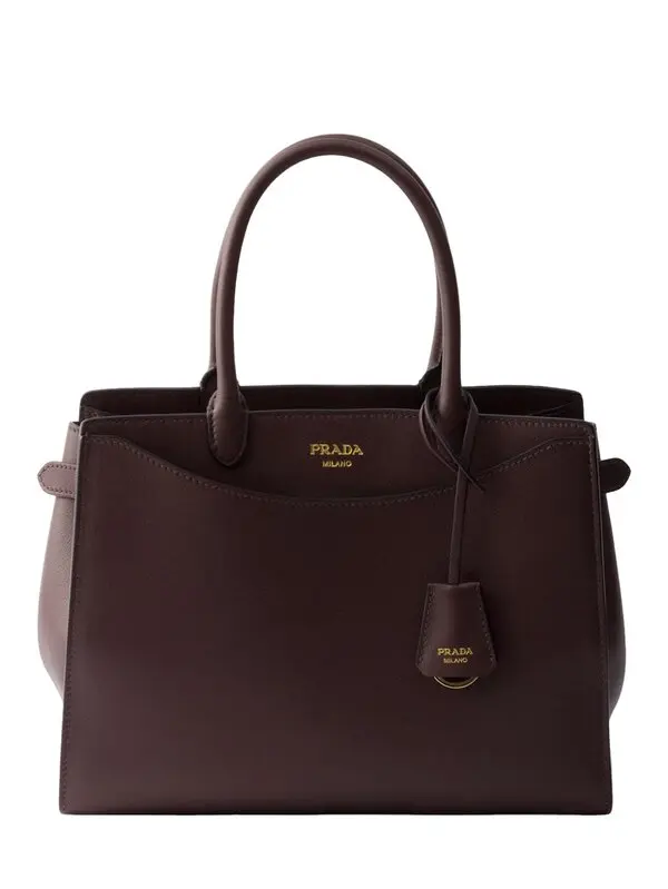 Prada Prelude Handbag - Brown