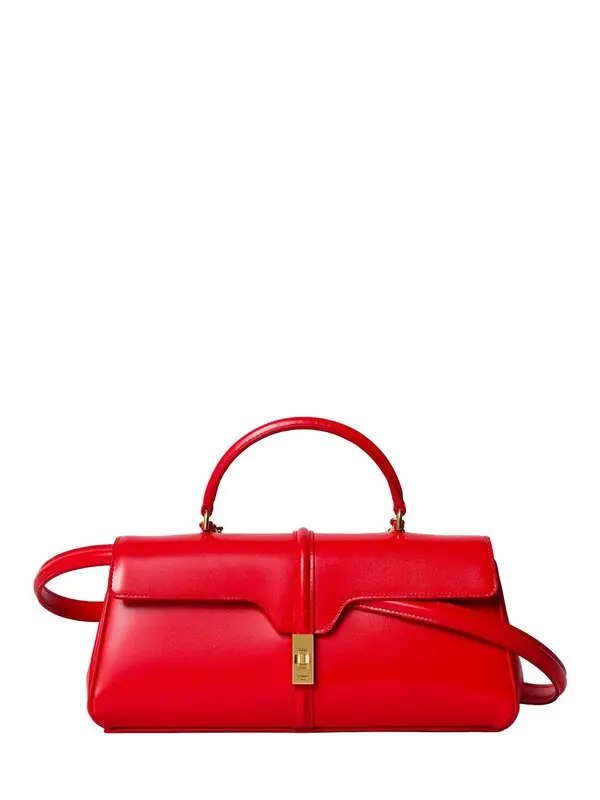 Celine 16 East-west Handbag In Satin Calfskin - Multicolor