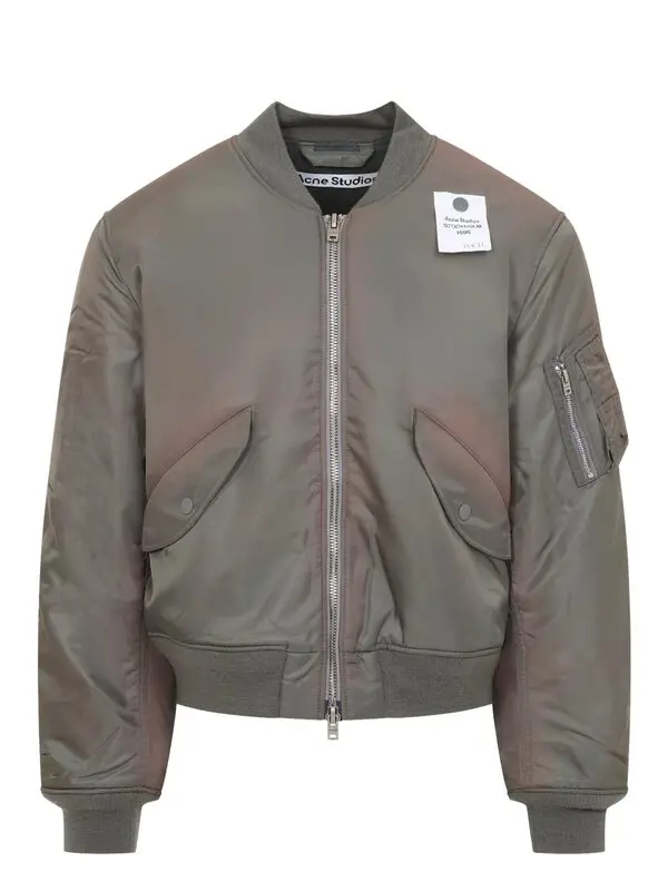Acne Studios Bomber Jacket - Gray