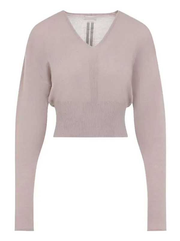 Rick Owens V-cropped Top - Multicolor