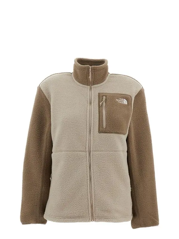 The North Face Giacca Con Zip Intera Yumiori - Beige