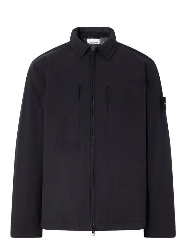 Stone Island Recycled Shell-r_e.dye® Padded Jacket - Black