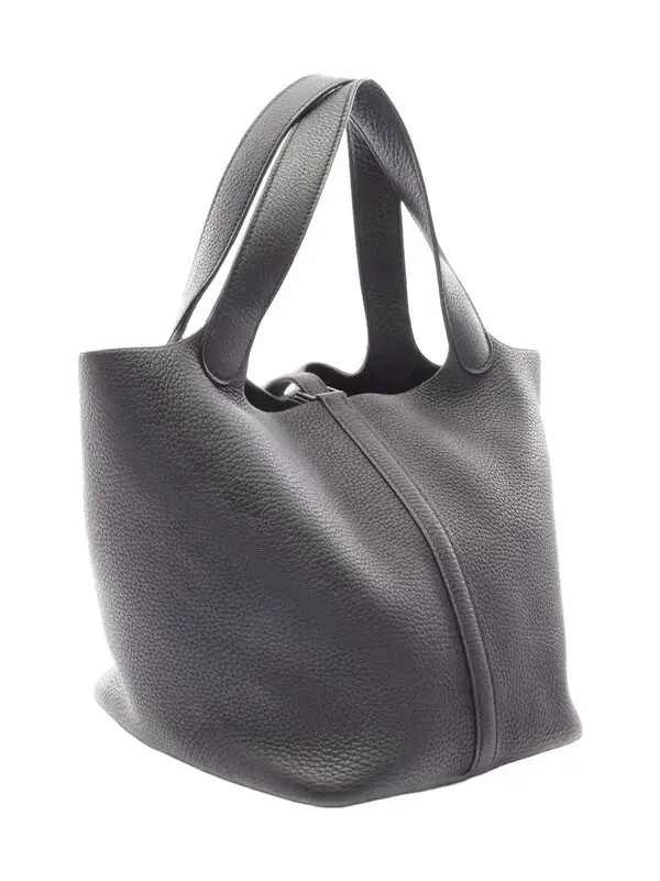 Hermès 2021 Picotin Lock Mm Tote Bag - Black