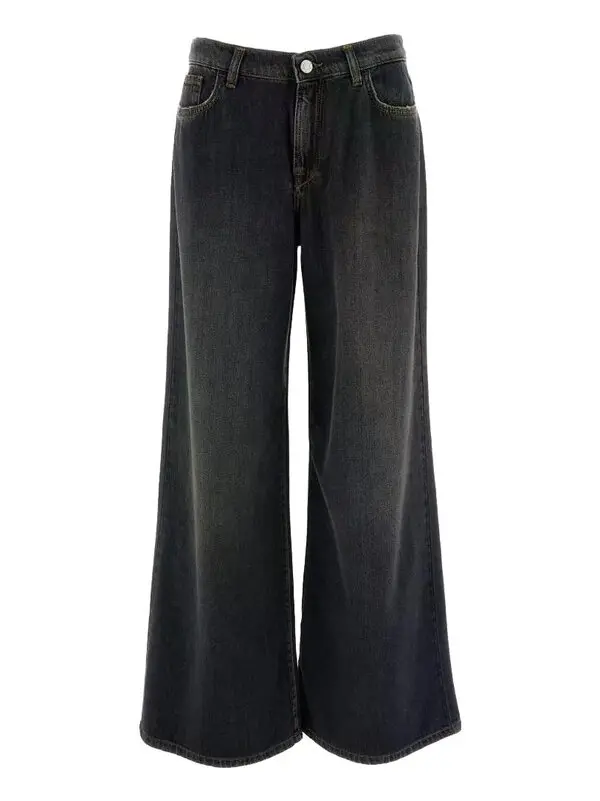 3x1 Wide-leg Jeans - Black