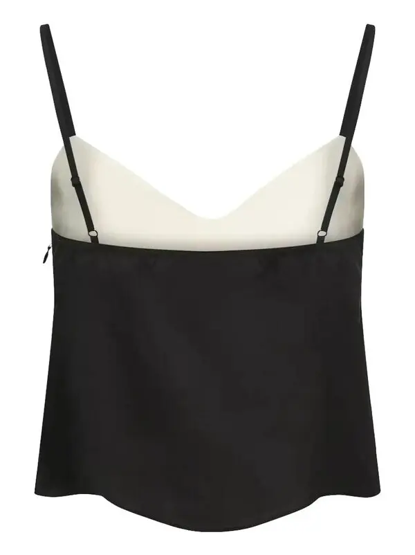 Karl Lagerfeld Signature Scallop Beach Top - Black