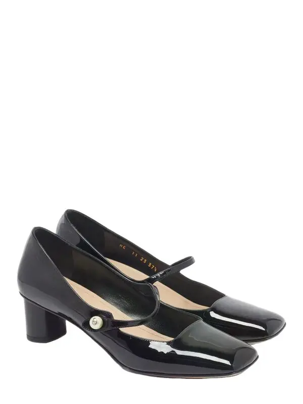 Dior Jolie Patent Leather Pumps - Black