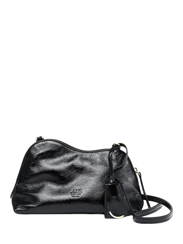 ATP ATELIER Turate Naplak Leather Mini Clutch - Black