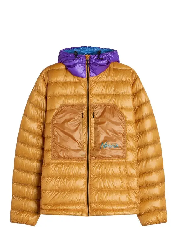 NANGA Ultilight Packable Down Parka Jacket - Orange