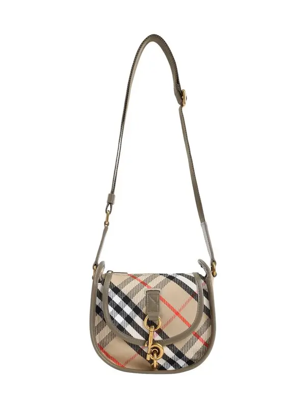 Burberry Clip Messanger Bag - Multicolor