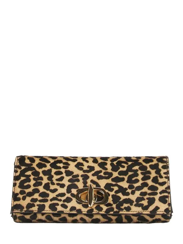 AMANU Tanzania Bag In Brown - Leopard