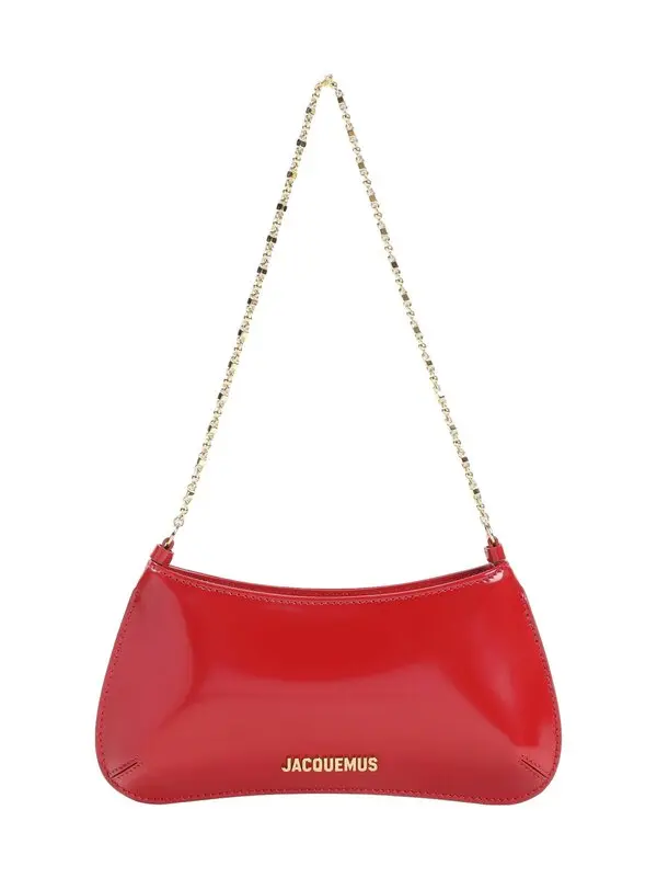 Jacquemus Le Petit Bisou Chaine Handbag - Red