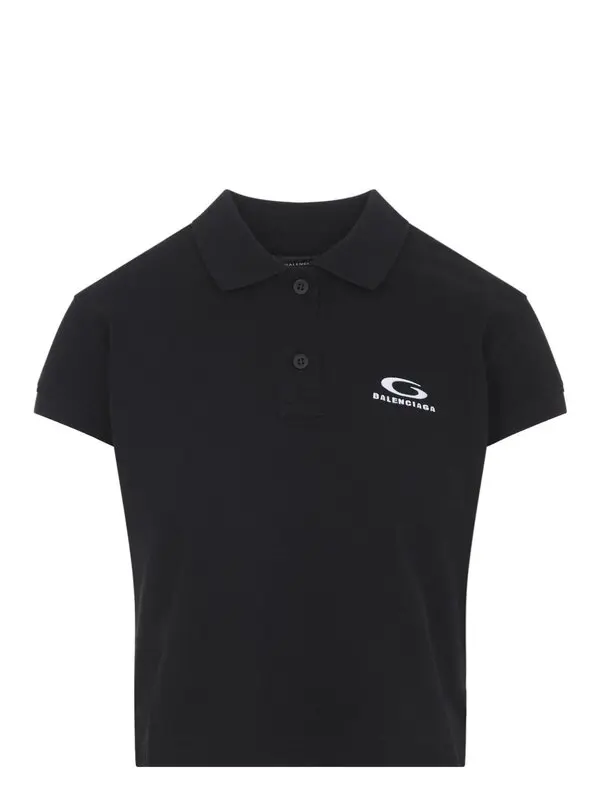 Balenciaga Ss Polo - Onyx