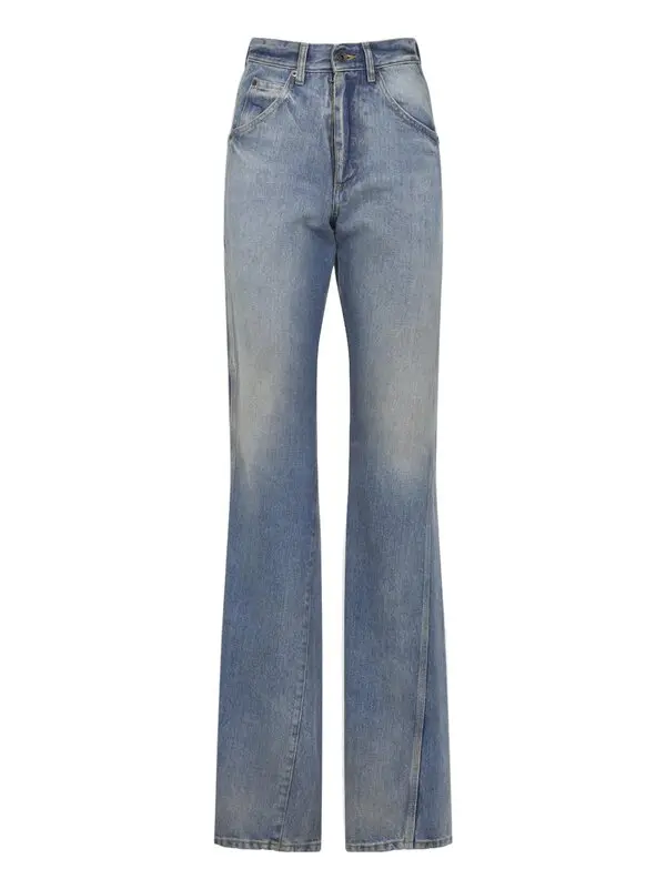 MAISON MARGIELA 5 Pockets Pants - Blue
