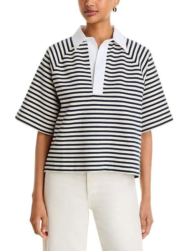 Hugo Boss Essipa Striped Slim Fit Tee Exclusive - Open Misc