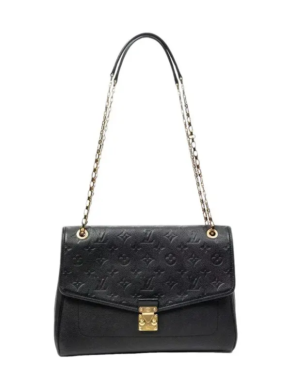 LOUIS VUITTON Mm Saint Germain Monogram Shoulder Bag - Black