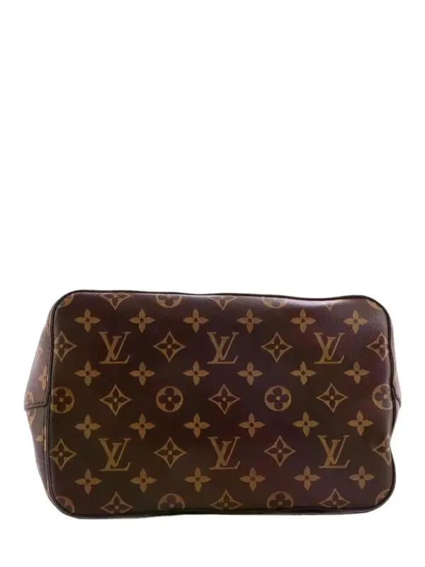 LOUIS VUITTON Neonoe Handbag Monogram Canvas With Leather Mm Bucket Bag - Brown