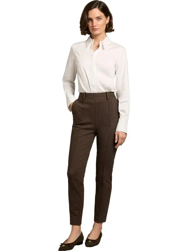Holland Cooper Richmond Contour Slim Herringbone - Walnut