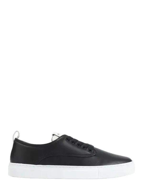 Givenchy Lace-up Leather Sneakers - Black